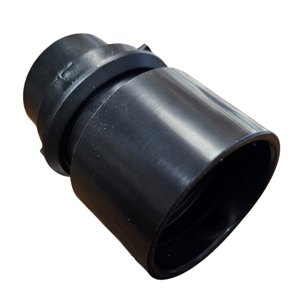 1 1/4 inch Black Swivel Hose Cuff - Short Nose – Vacuum Wholesalers