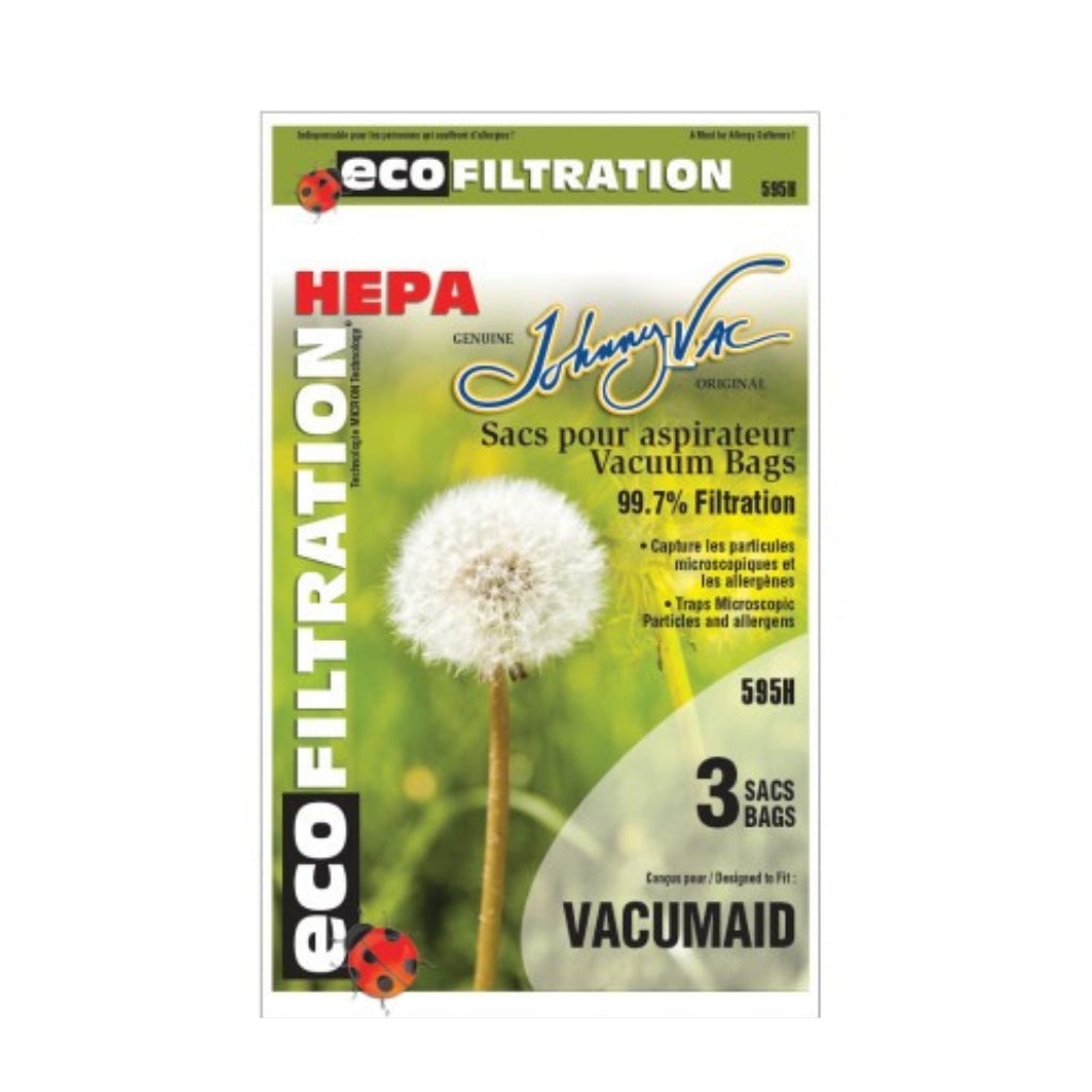 Micro Filter Bags Hepa Vacumaid 3pk – Vacuum Wholesalers