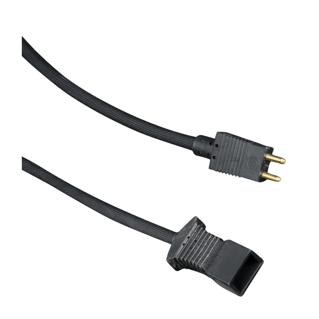 Cord - Generic 16 inch Male/Female With Shroud - Black – Vacuum Wholesalers