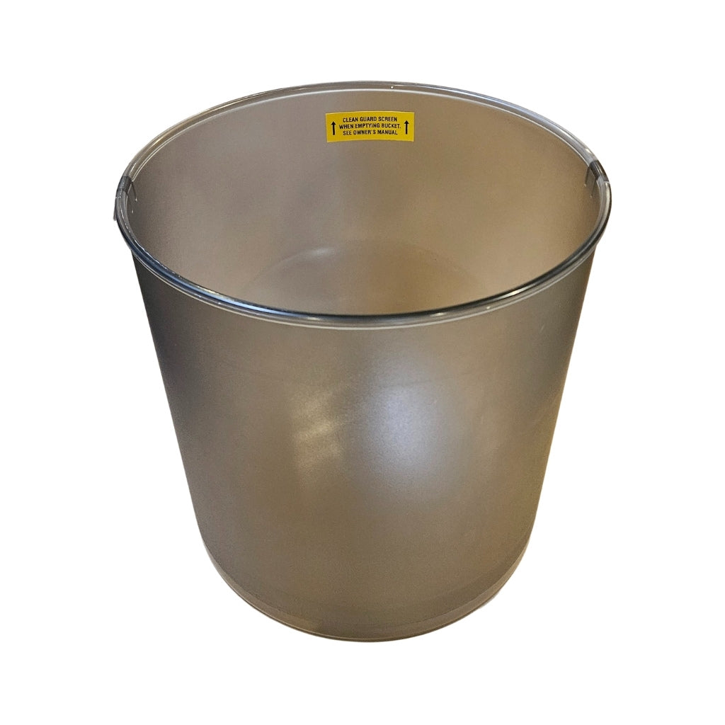 Clear Replacement Dirt Bucket For Vacuflo - Short – Vacuum Wholesalers