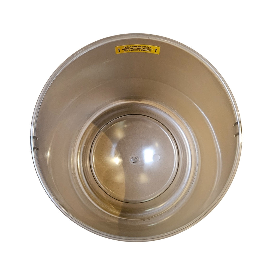 Clear Replacement Dirt Bucket For Vacuflo - Short – Vacuum Wholesalers